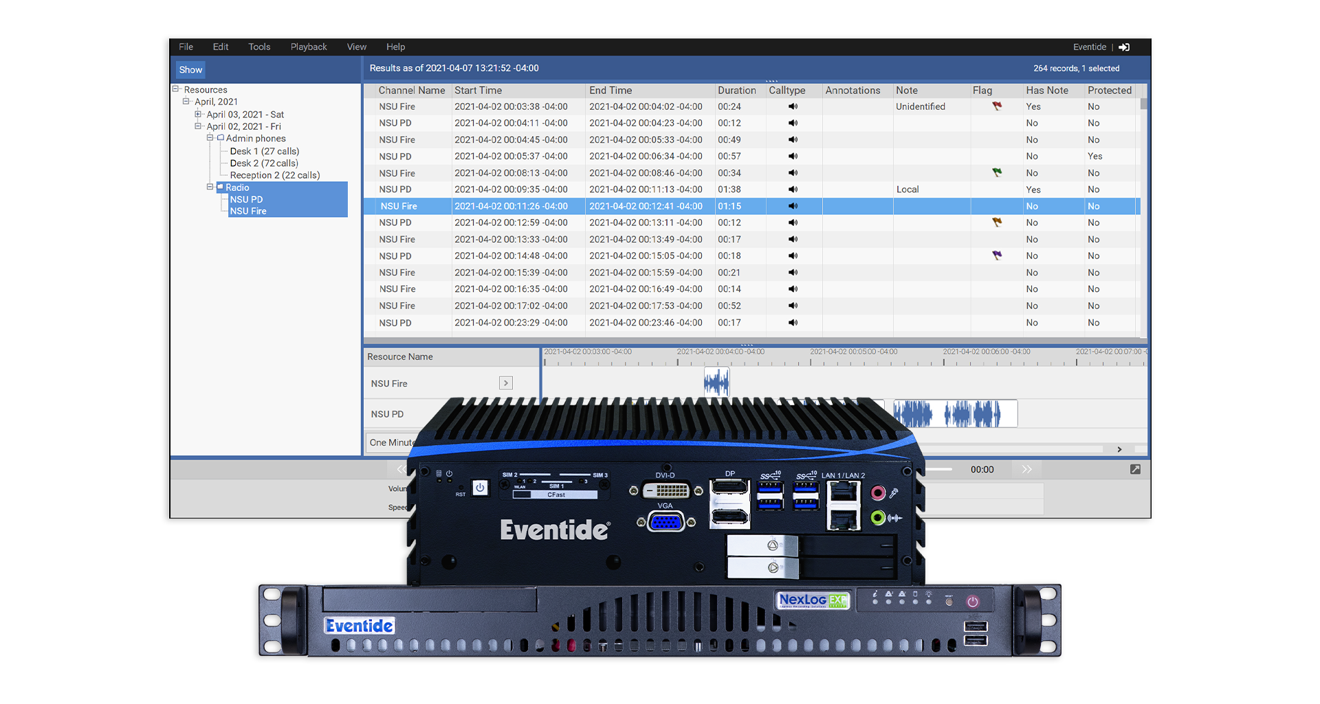 Police Department Recording | Eventide Communications