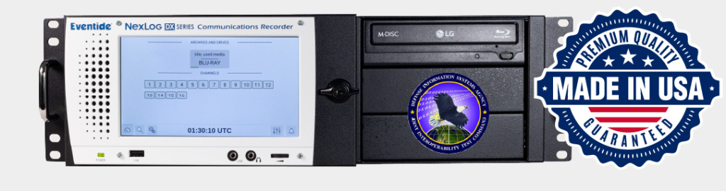 NexLog DX-FIPS Recorders | Eventide Communications